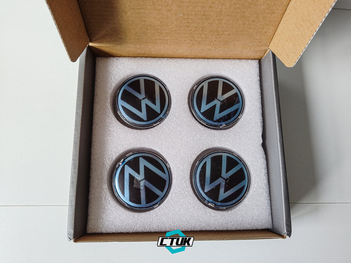 Volkswagen Floating / Dynamic Centre Caps 60mm | CarbonTeq UK